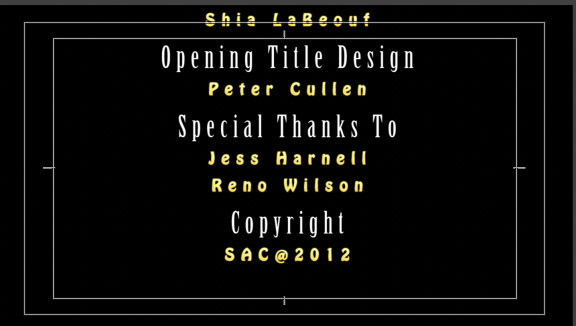 finalcutExpress: รูปแบบมาตรฐาน ของการใส่เครดิต ตอนจบ Closing Credit format