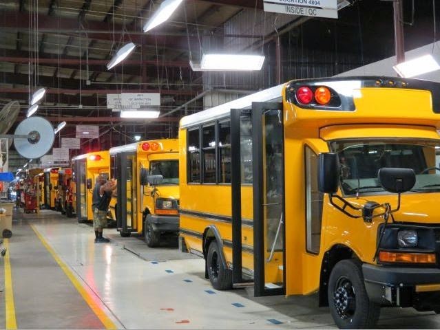 CleanFUEL USA: Virtual Tour: Collins Bus plant