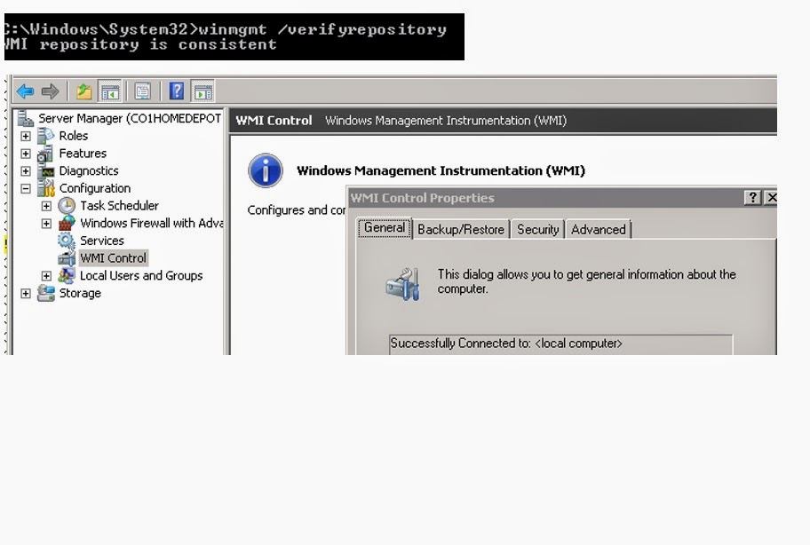 Nirmal's Knowledge Repository : How to Perform WMI Repair & Check WMI ...
