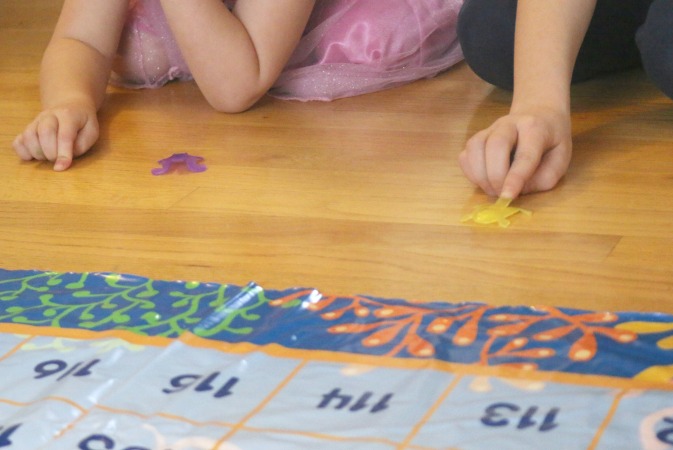 Jumping Frogs Math Game | School Time Snippets