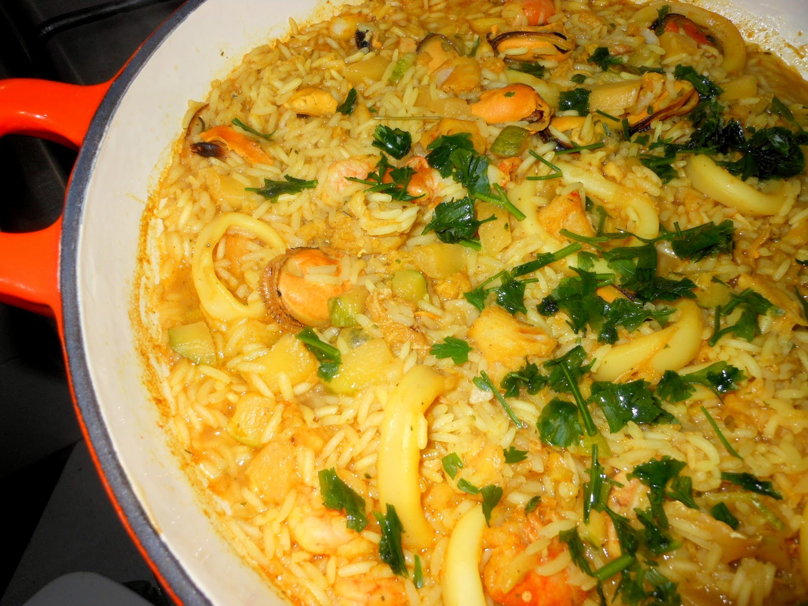 Alecrim e Cheiro Verde : Mini Paella Super Fácil