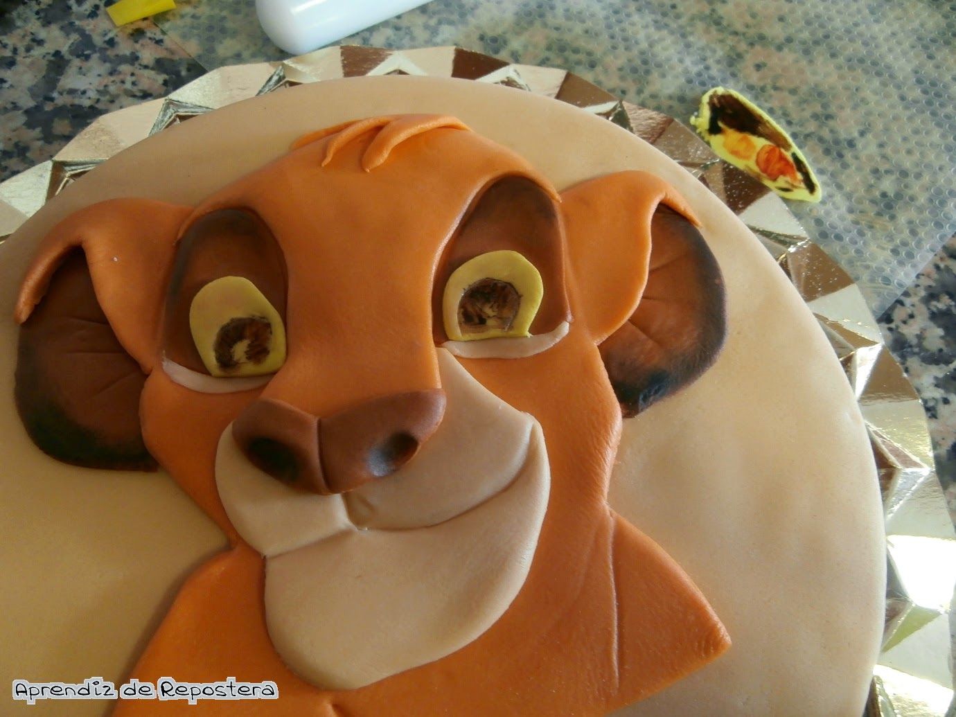 Aprendiz de Repostera: Tarta Simba, El Rey León