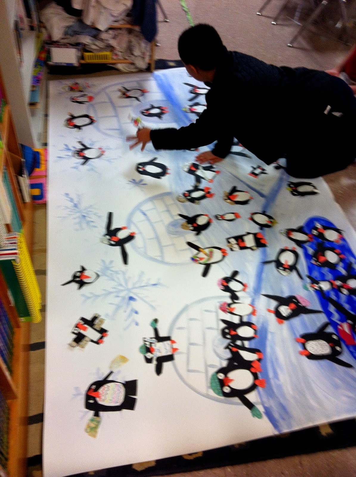 ChumleyScobey Art Room: Penguins in Antarctica