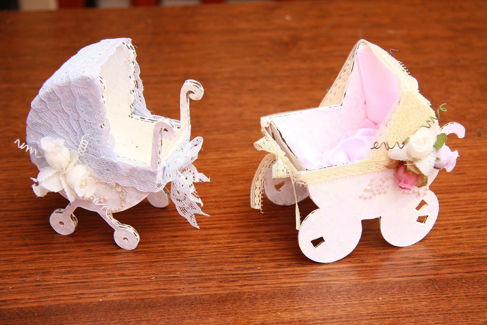 Inspired by Craft: 3D Pram/Stroller/Baby Buggy
