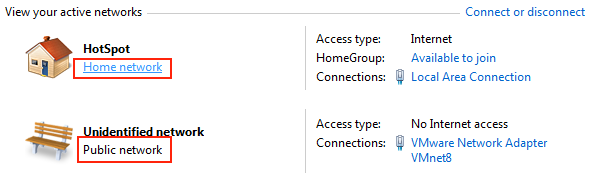 Change Network Locations in Windows 7 / Windows Server 2008 R2