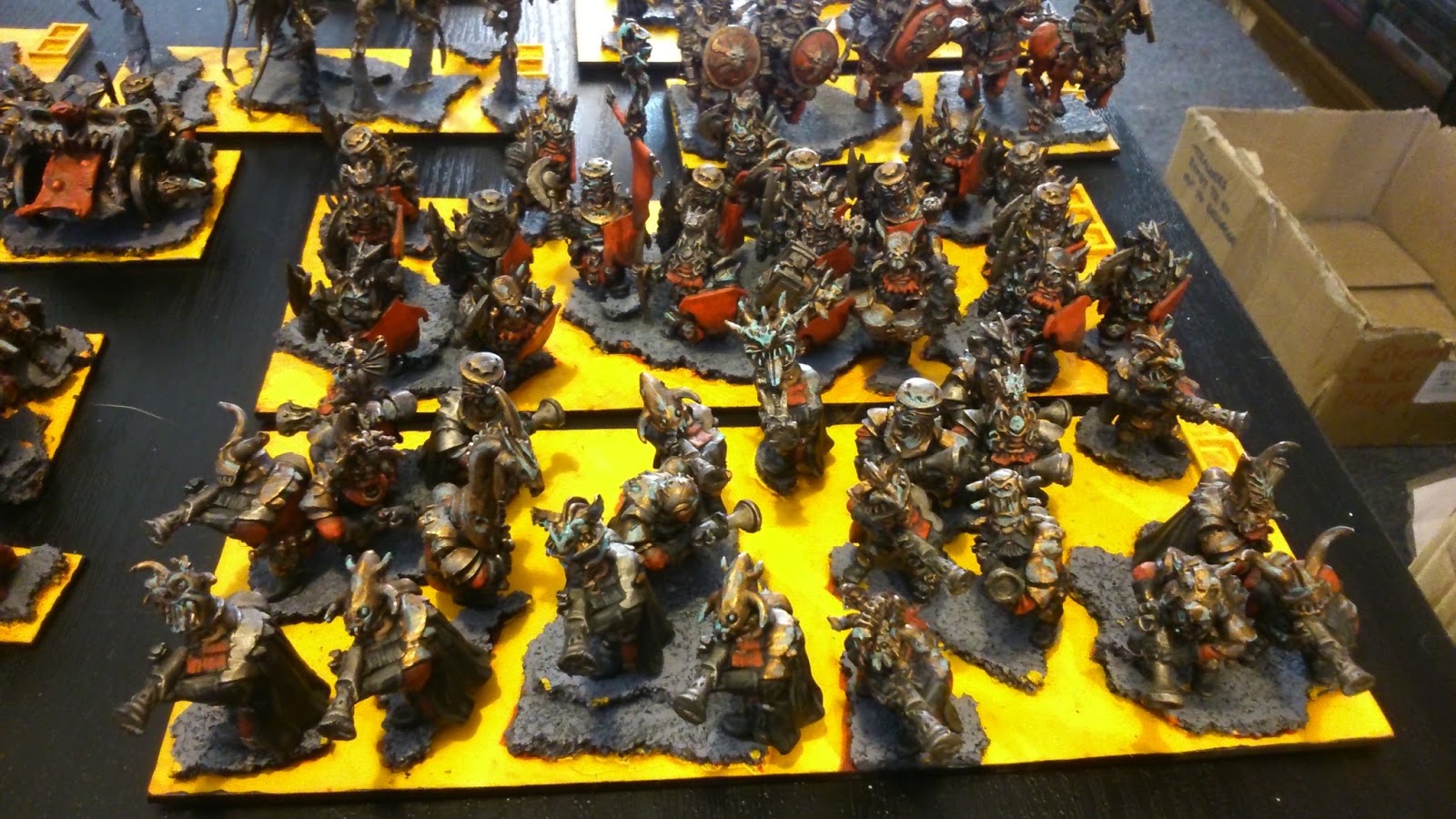 Oldhammer on a budget: Kings of War: Abyssal Dwarfs - Army Complete