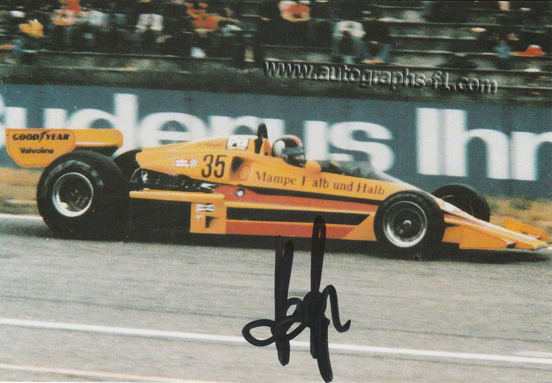 Autographs-F1: Hans HEYER