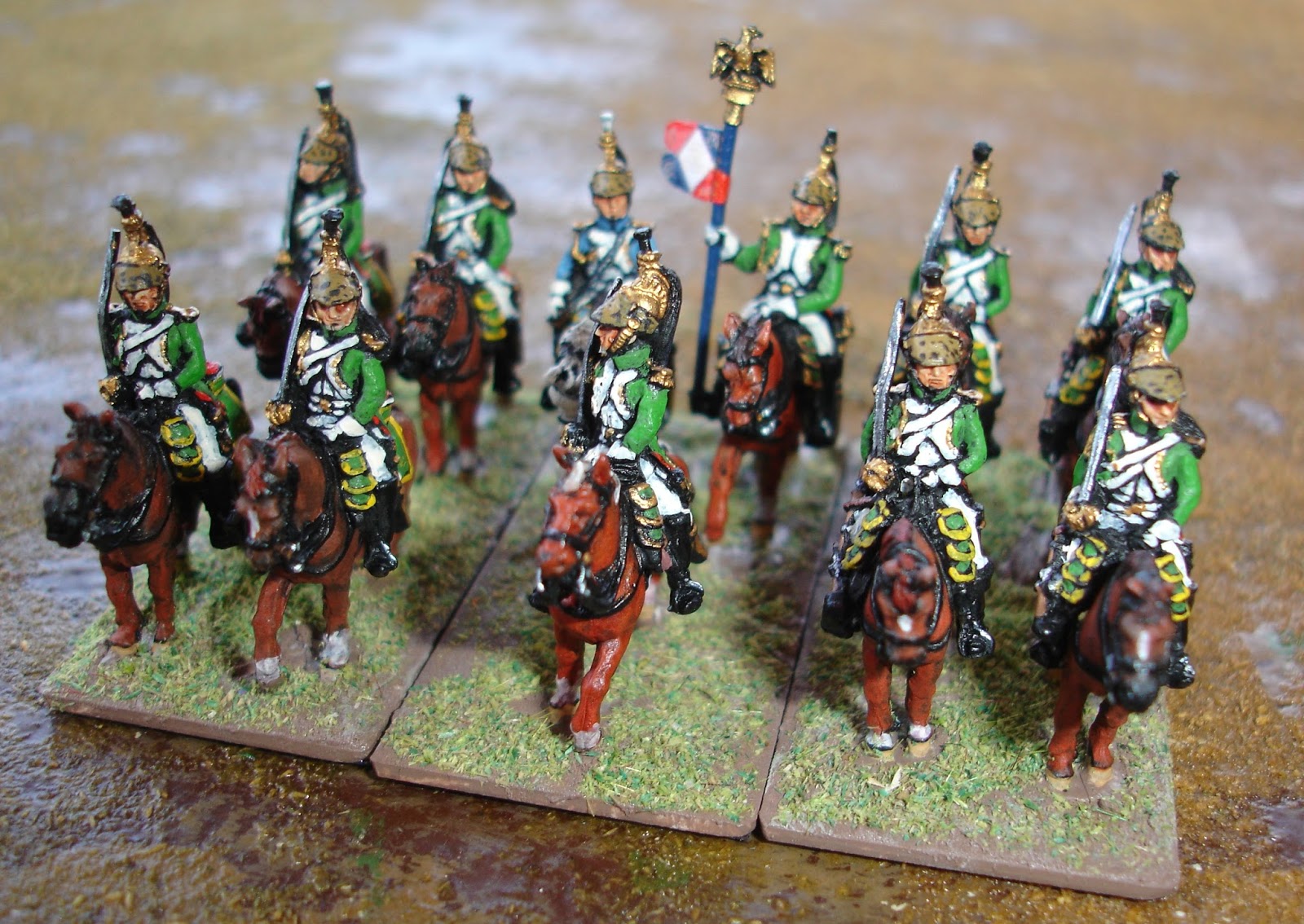 One Sided Miniature Wargaming Discourse: Empress Dragoons - 15mm
