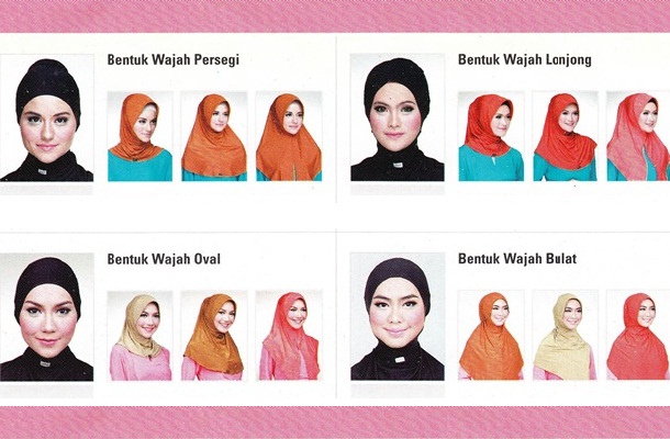 Tips Berhijab Sesuai Bentuk Wajah