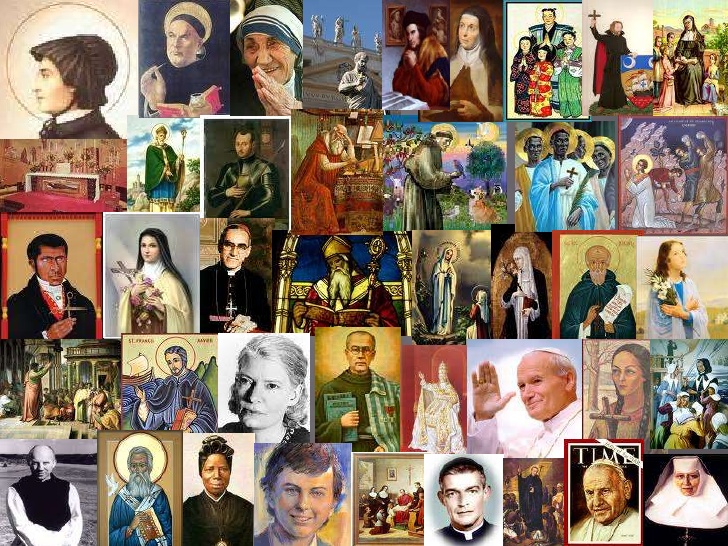 Man In the Woods: The Communion of Saints Art Gallery