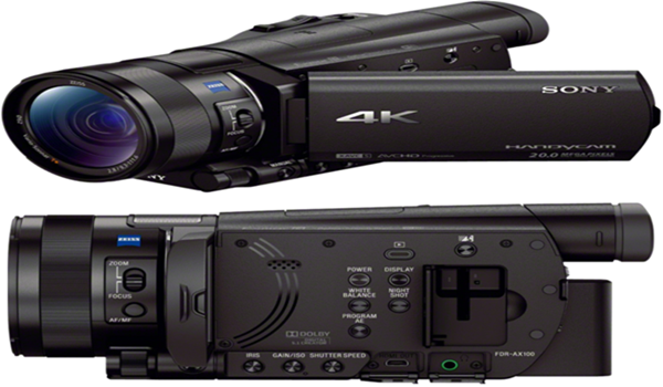 Sony 4K Shooting AX100 Camcorder Price