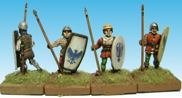 Igwarg Studio: Mirliton Medieval Infantry, 13th-14th century