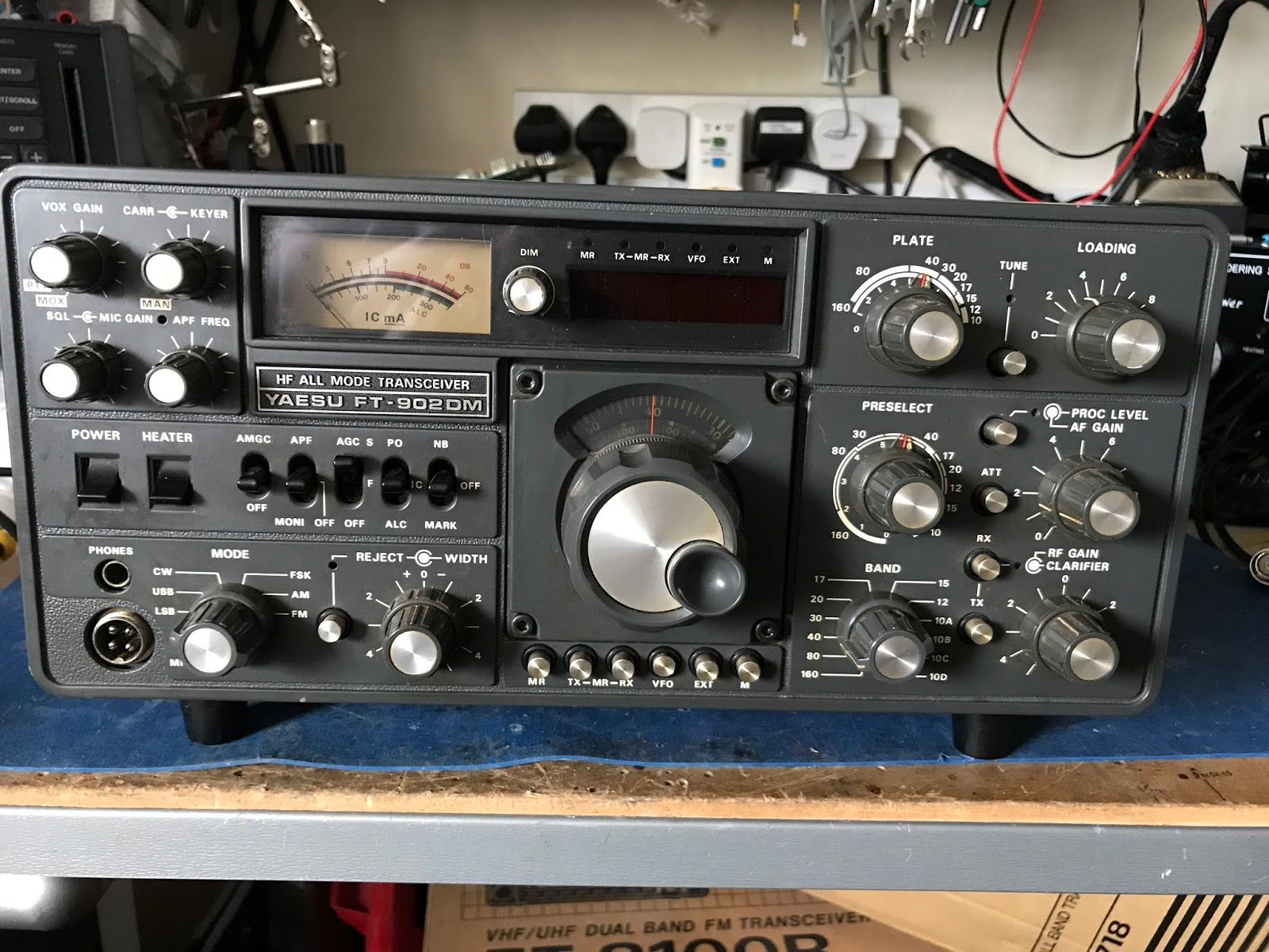 M1ABK's Ham Radio Blog: Yaesu FT-902DM "Restoration" Part One