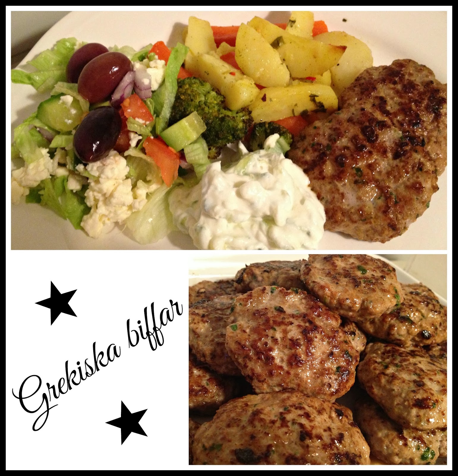 Linda´s Goda: Grekiska biffar