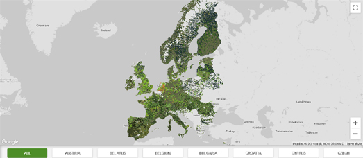 Maps Mania: The Forests of Europe