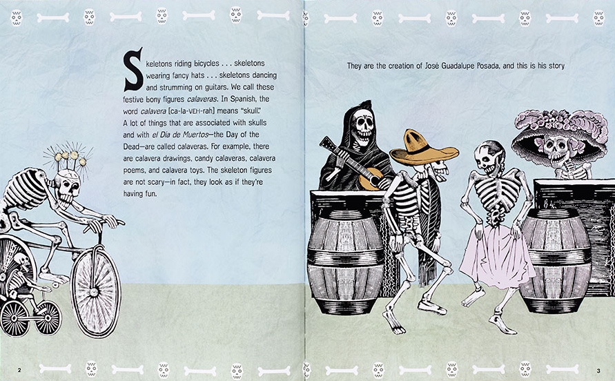 Randomly Reading: Funny Bones: Posada and His Day of the Dead Calaveras ...