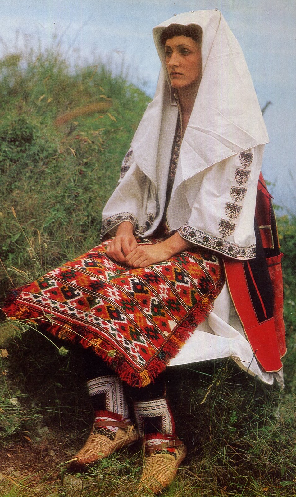 FolkCostume&Embroidery: North Dinaric Woman's costume of Vrlika in ...