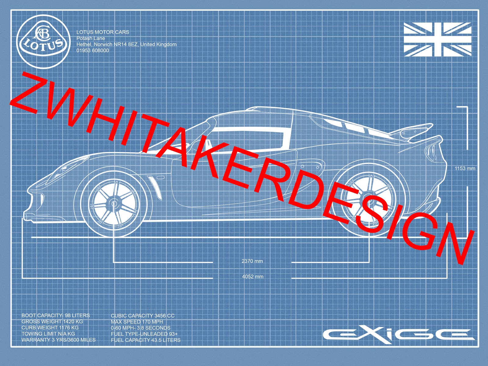 Blueprint of Lotus Exige, Elise and Esprit | The Lotus Cars Community