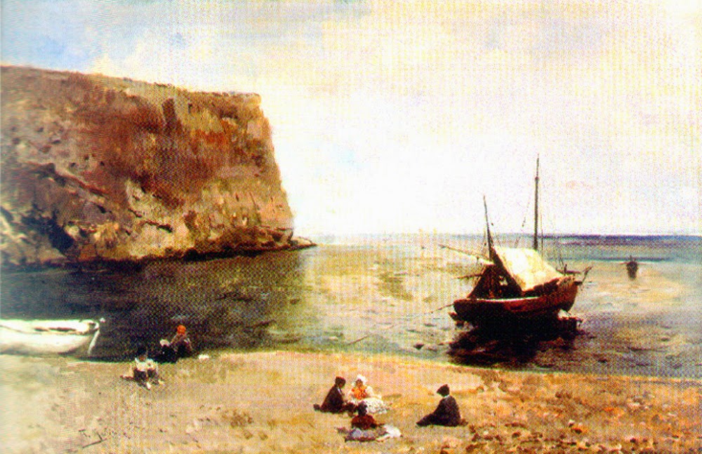 Paisajistas españoles del Siglo XIX y XX: Tomás Martín rebollo