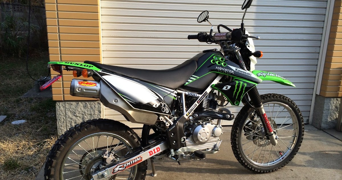 ガレージとツナギと私: KLXカスタム