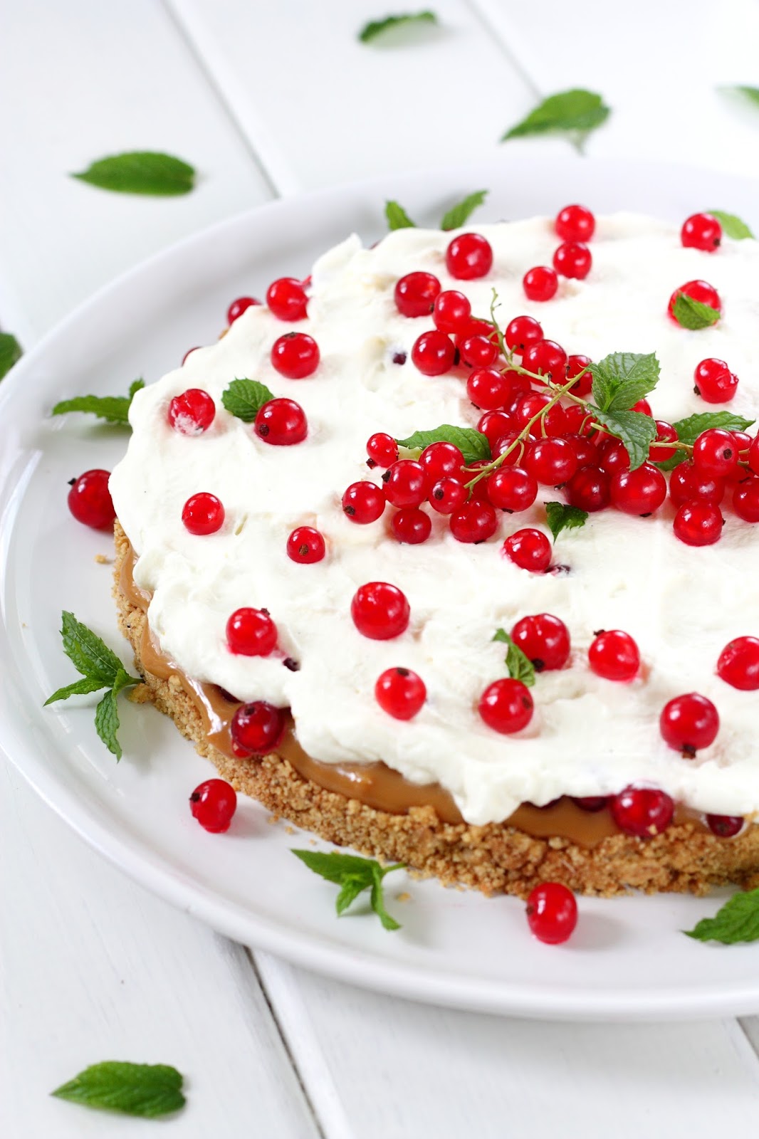 Punaherukka-kinuskipiirakka eli punoffee - Suklaapossu