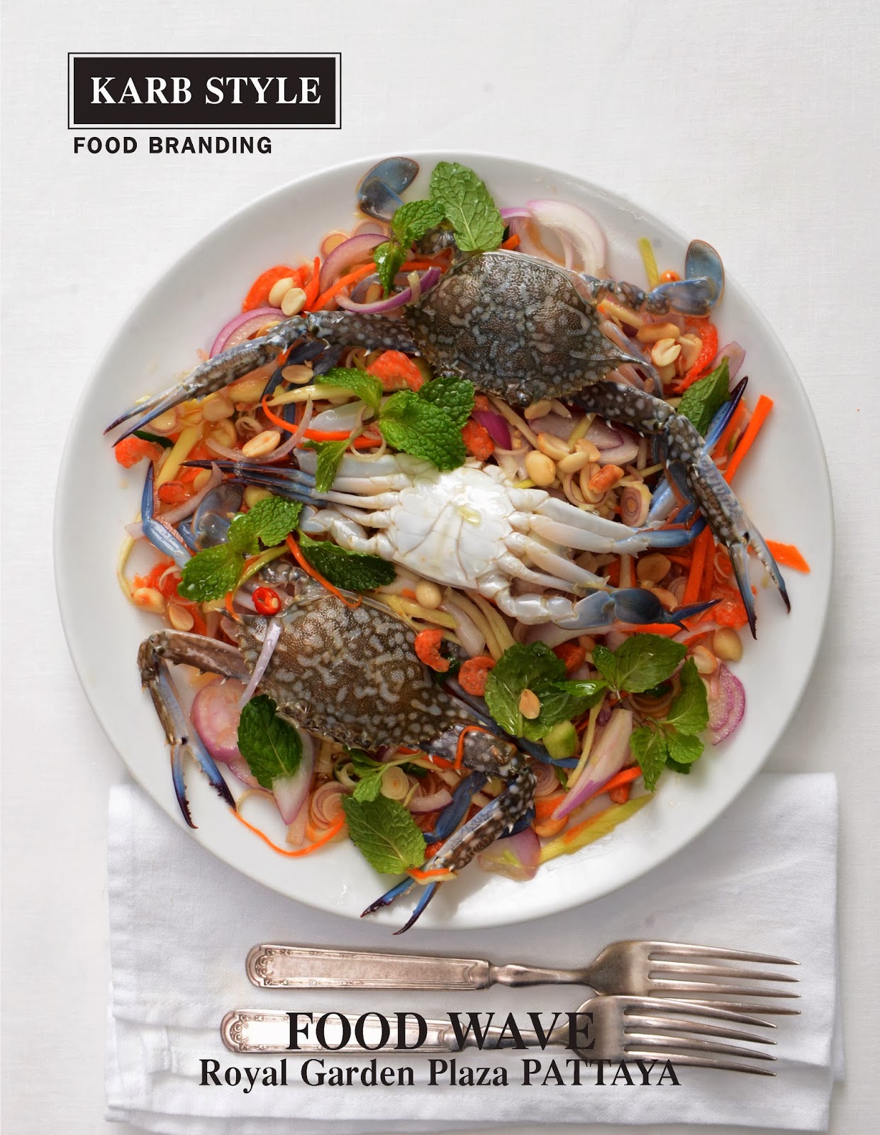 Thai Food - FOOD WAVE, Royal Garden Plaza PATTAYA.