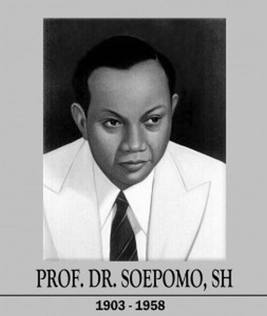 Mengenal Dr Soepomo Pahlawan Nasional Indonesia Arsit