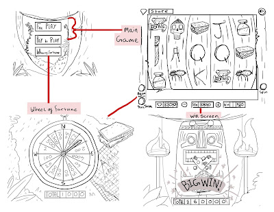 REFLECTIONS: Basic Game Map - Concept