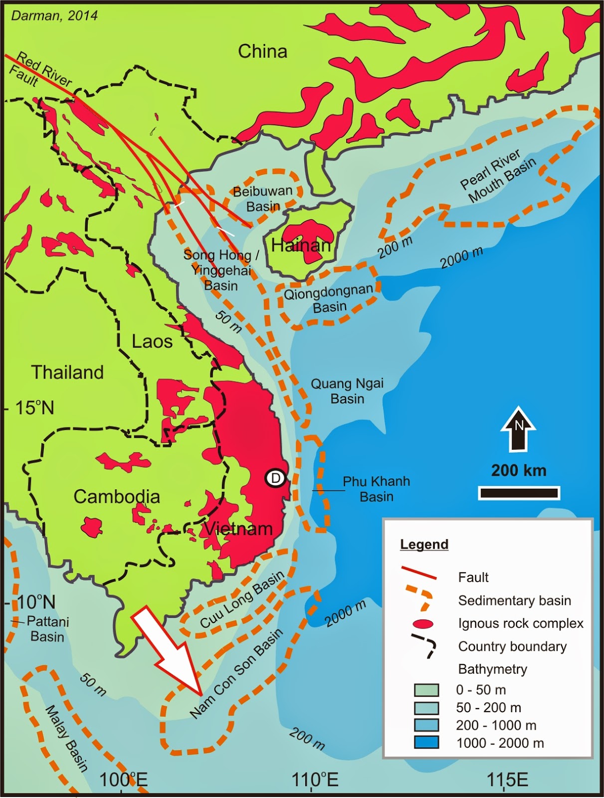 Seismic Atlas of SE Asian Basins: Nam Con Son