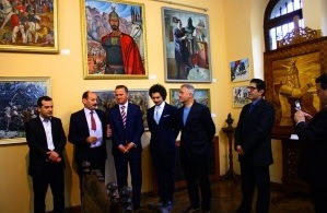 Old pictures of Skanderbeg in the Exhibition of Kruje