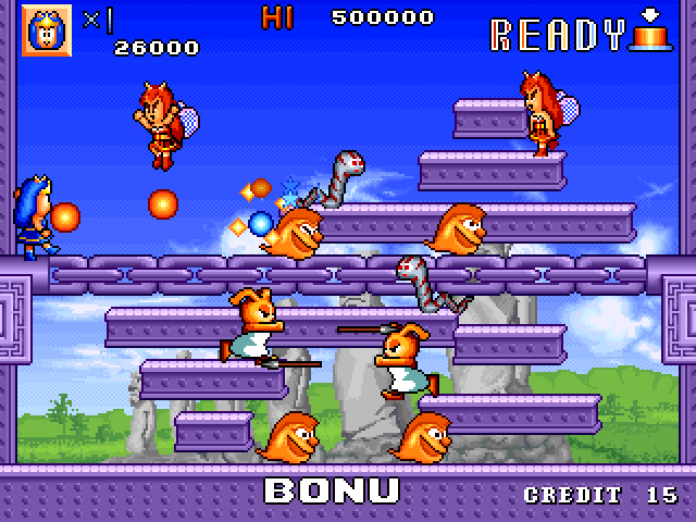 VGJUNK: FANCY WORLD: EARTH OF CRISIS (ARCADE)