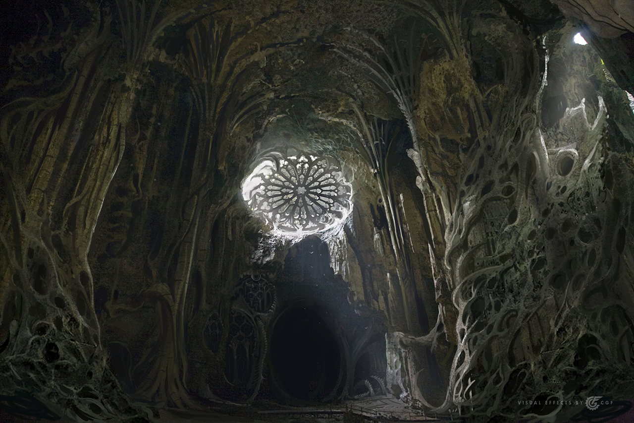 Valeriy Zrazhevskiy: Concepts Interior dragon`s castle for the movie ...