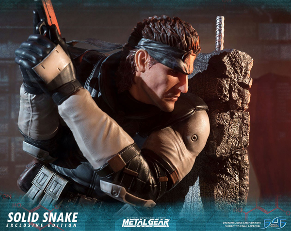 Metal Gear Solid - Solid Snake statue (First 4 Figures)