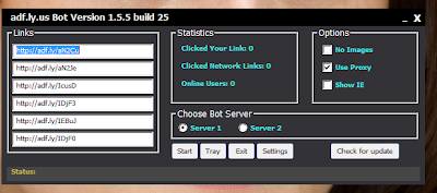 Linkcollider Bot | | Adfly Bot || Linkbucks BOTS