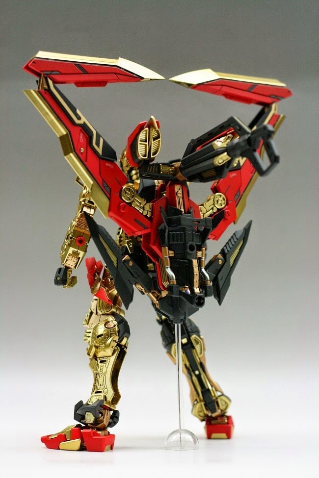 GUNDAM GUY: MG 1/100 Gundam Astray Gold Frame Ninja Ver. - Custom Build