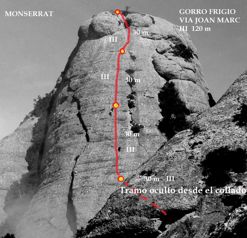 montañismo ultrapesado: EL GORRO FRIGIO. VIA JOAN MARC. ESCALADA EN ...