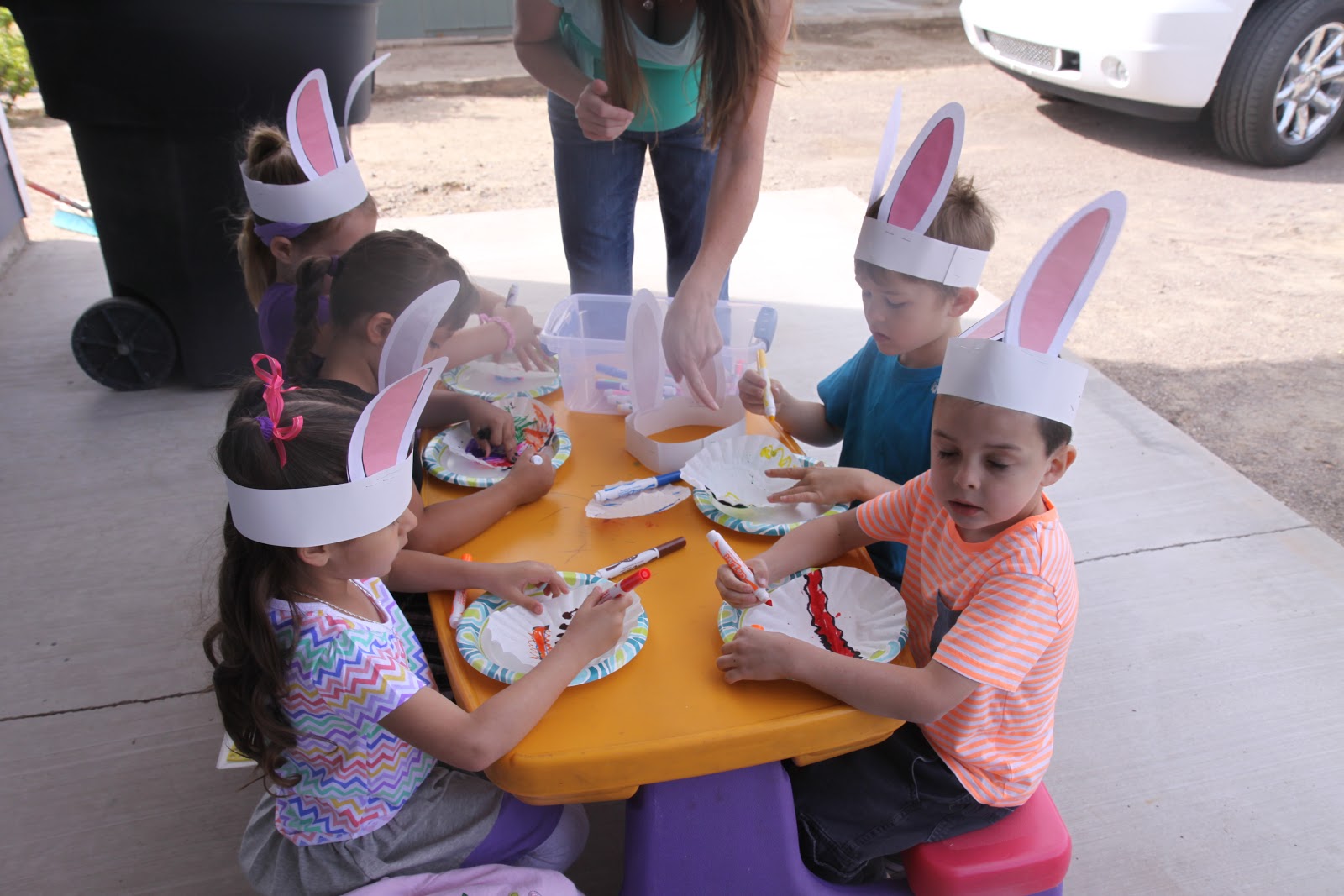 Allen Family: Marathon Preschool Easter Parties