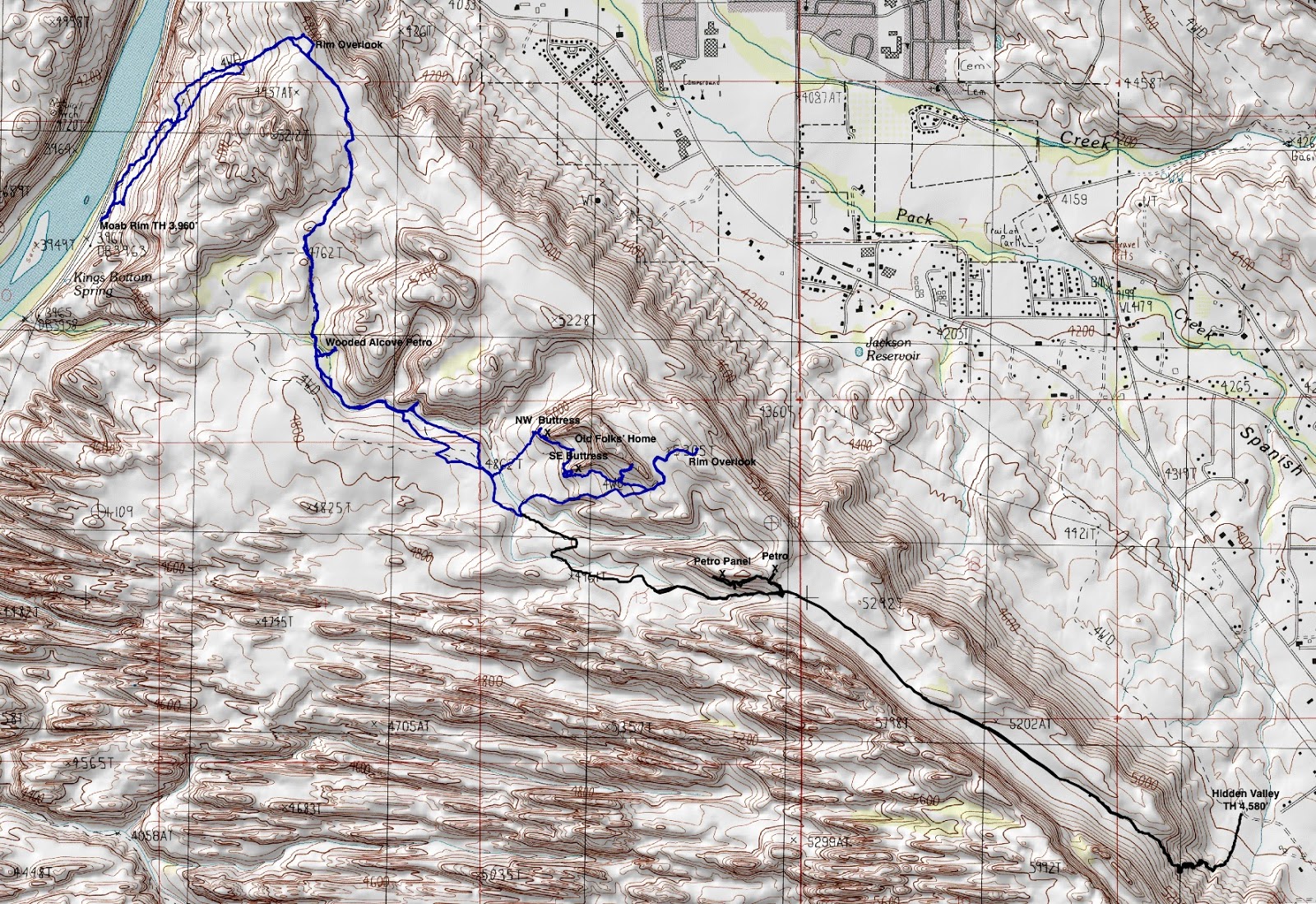 Earthline: The American West: Moab Rim and Hidden Valley Petroglyphs ...