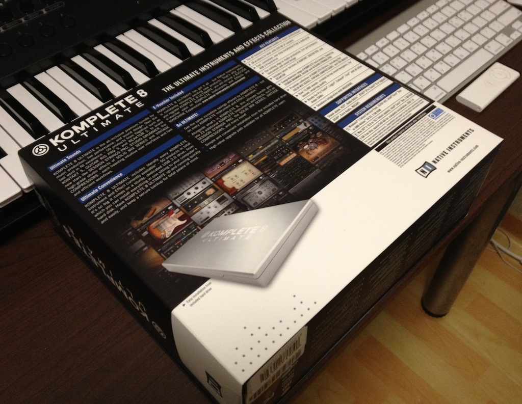 Komplete 8 Ultimate 개봉 / 설치 / 활성화 - Seorenn Invalids