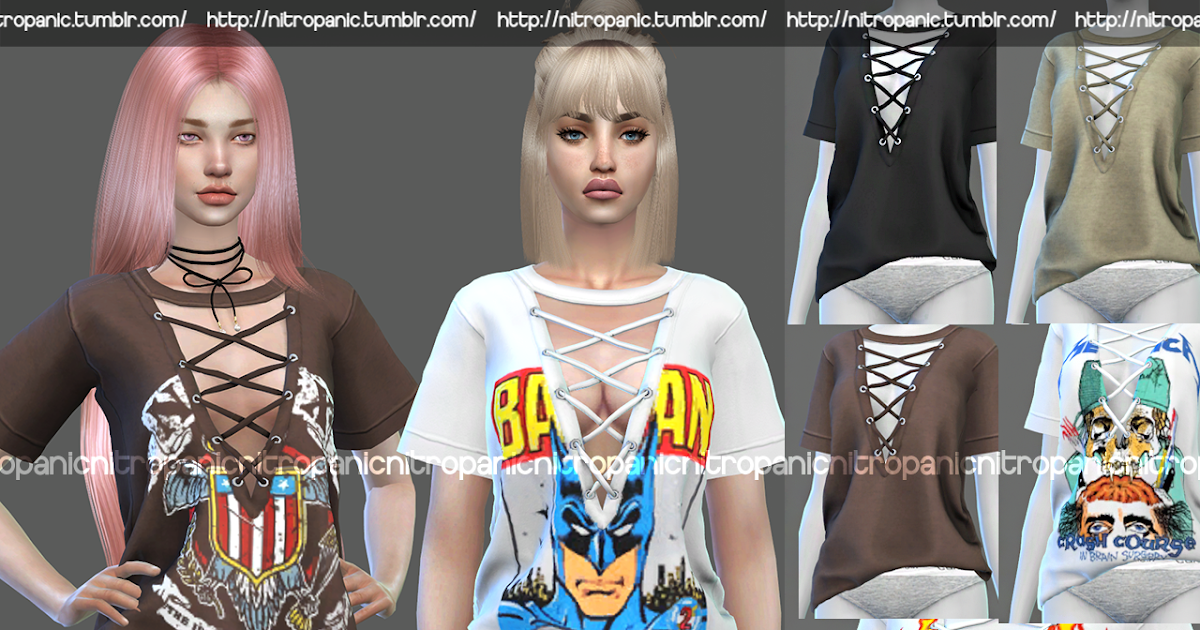 NitroPanic CC Custom Content For The Sims 4