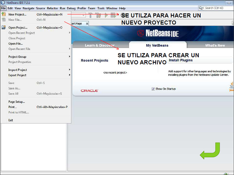 PRESENTACIÓN DEL ENTORNO DE DESARROLLO JAVA NETBEANS | El Mundo de la ...