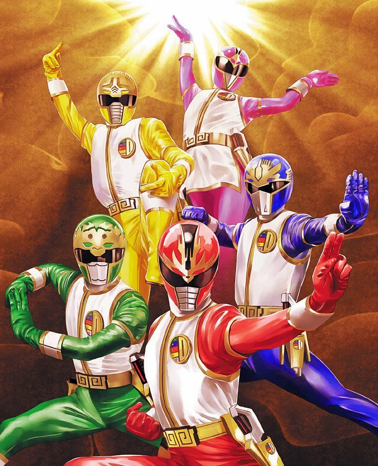 O MAIS COMPLETO NO MUNDO DO TOKUSATSU: DAIRANGER