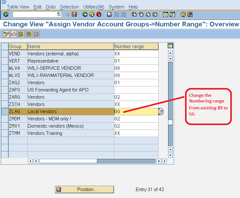 SAP MM How to Assign Number Ranges for Vendor Master Records | sapGyan.com