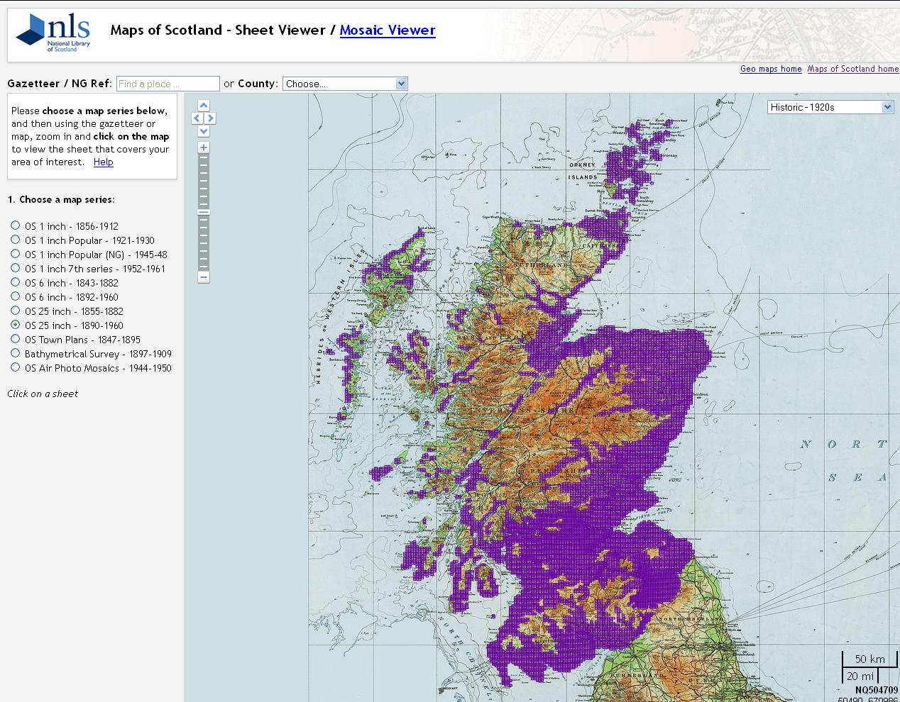 except the Kyles and Western Isles: Map Update
