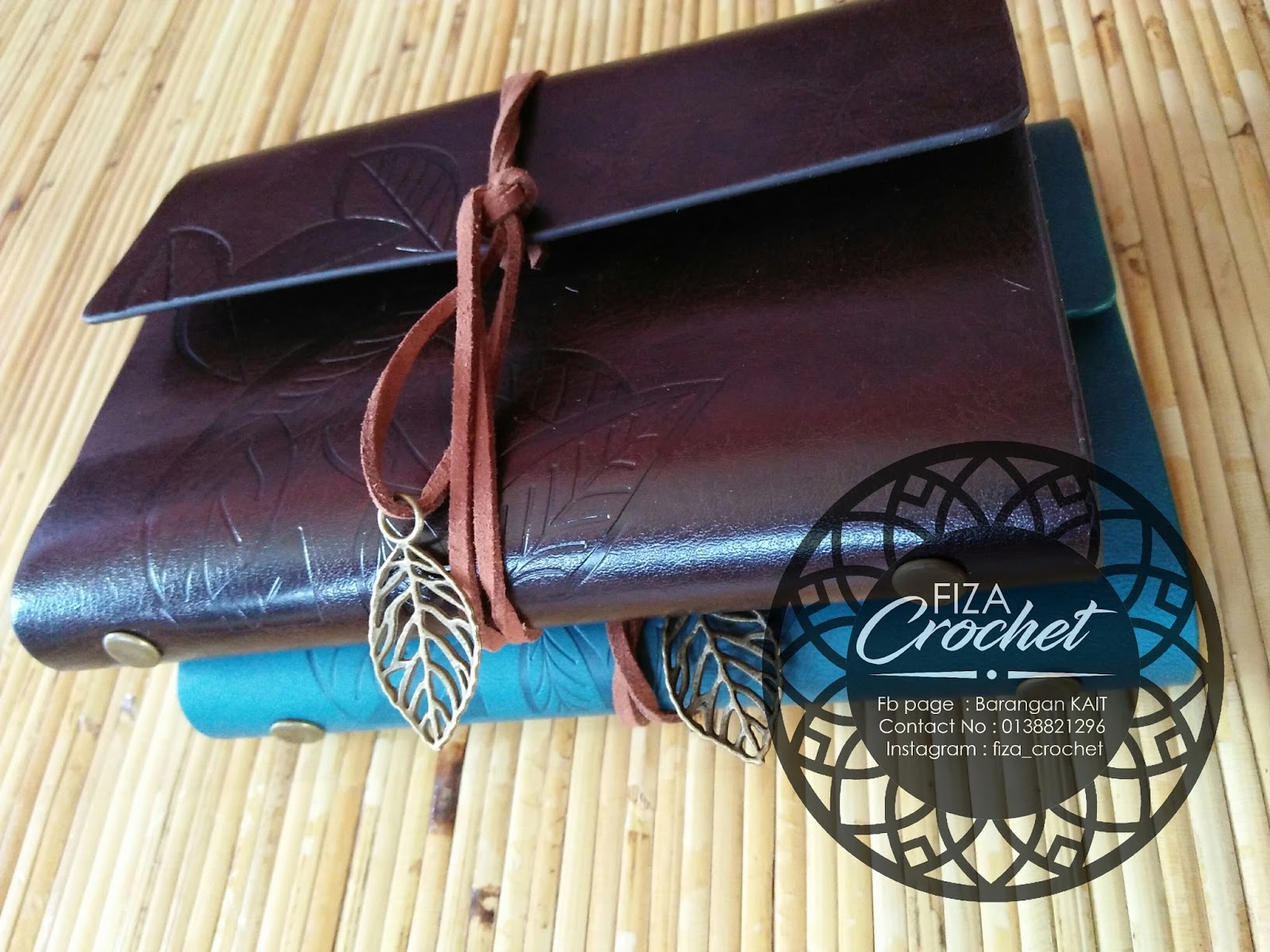 Notebook Diary String Leaf dah sampai