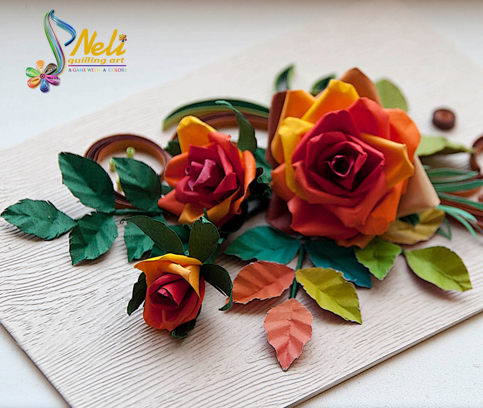 Neli Quilling Art: Roses for Me