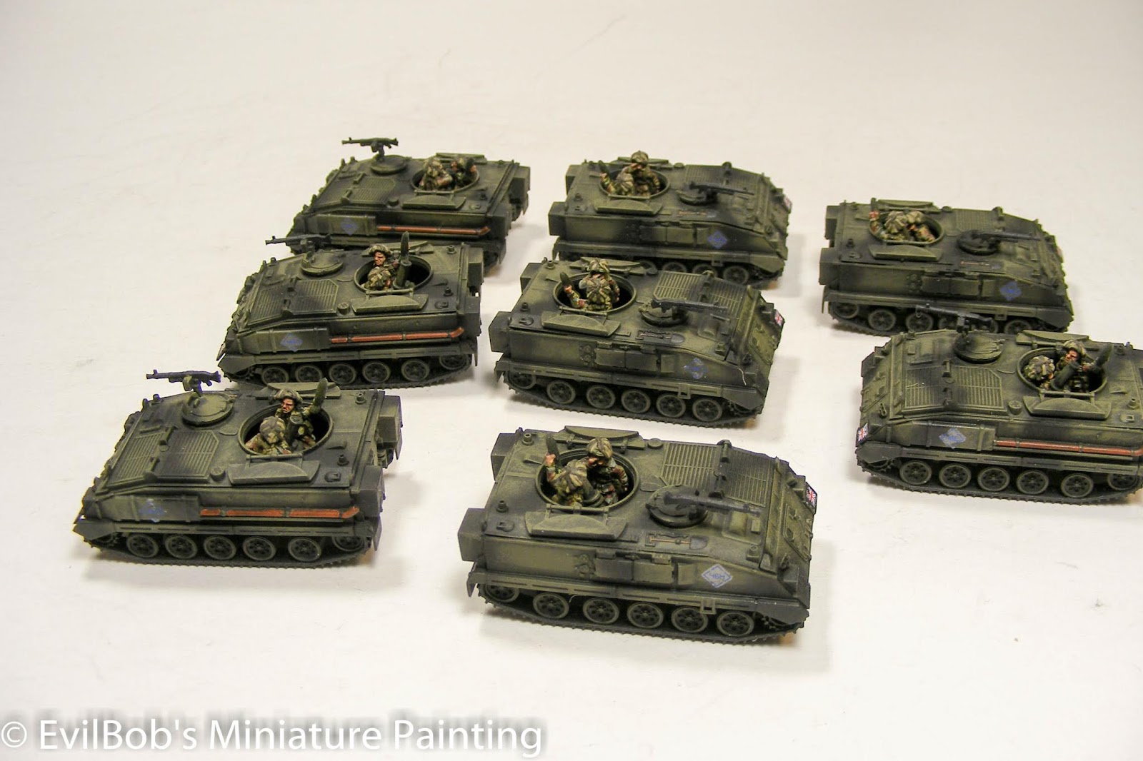 Evil Bob's Miniature Painting: 15mm Team Yankee British Army