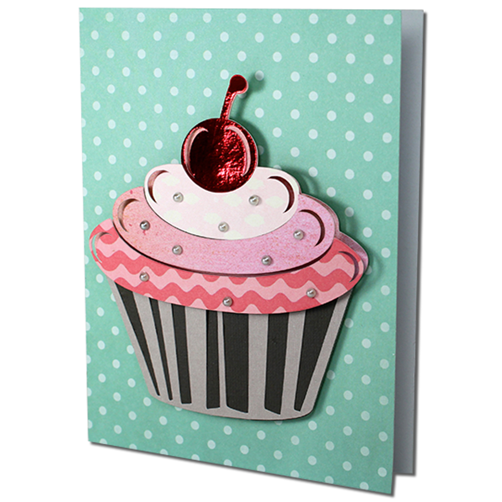 JMRush Designs: Cupcake Card