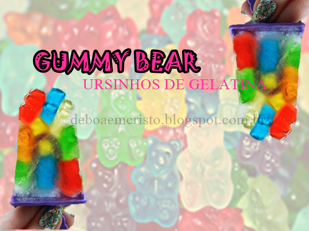 Como fazer: Gummy Bear Popsicles | Picolé de Ursinhos | Amanda F.
