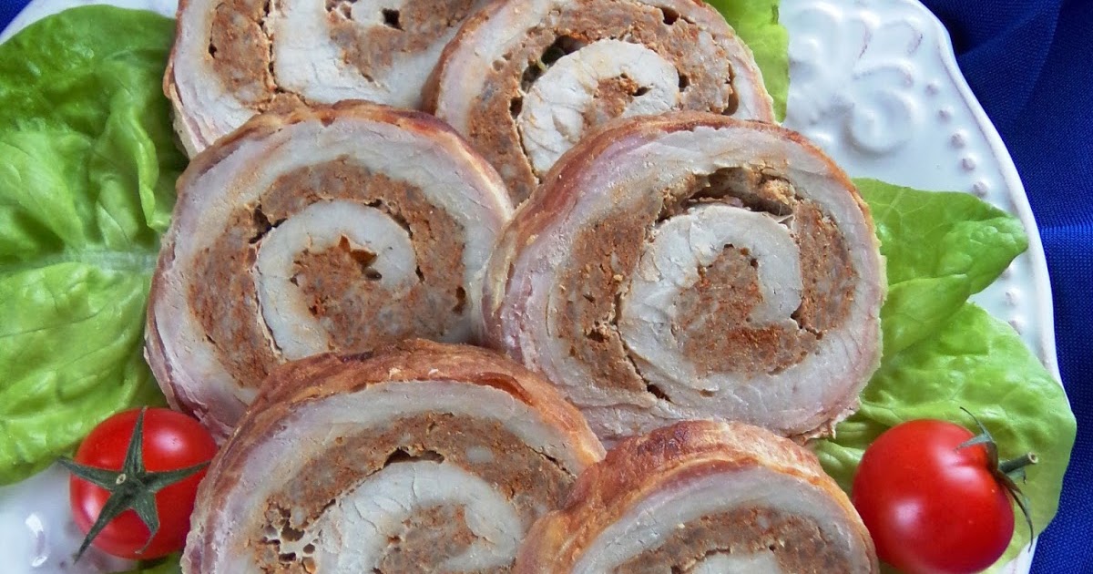 AranyTepsi: Kolbászhússal tekert karaj